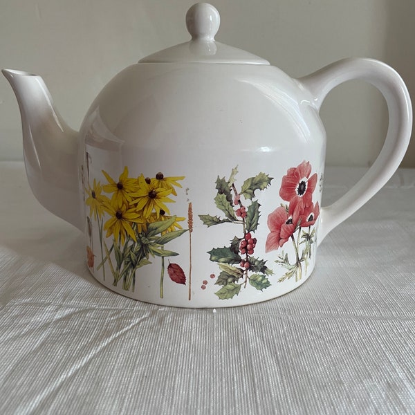 Certified International Teapot - Etsy