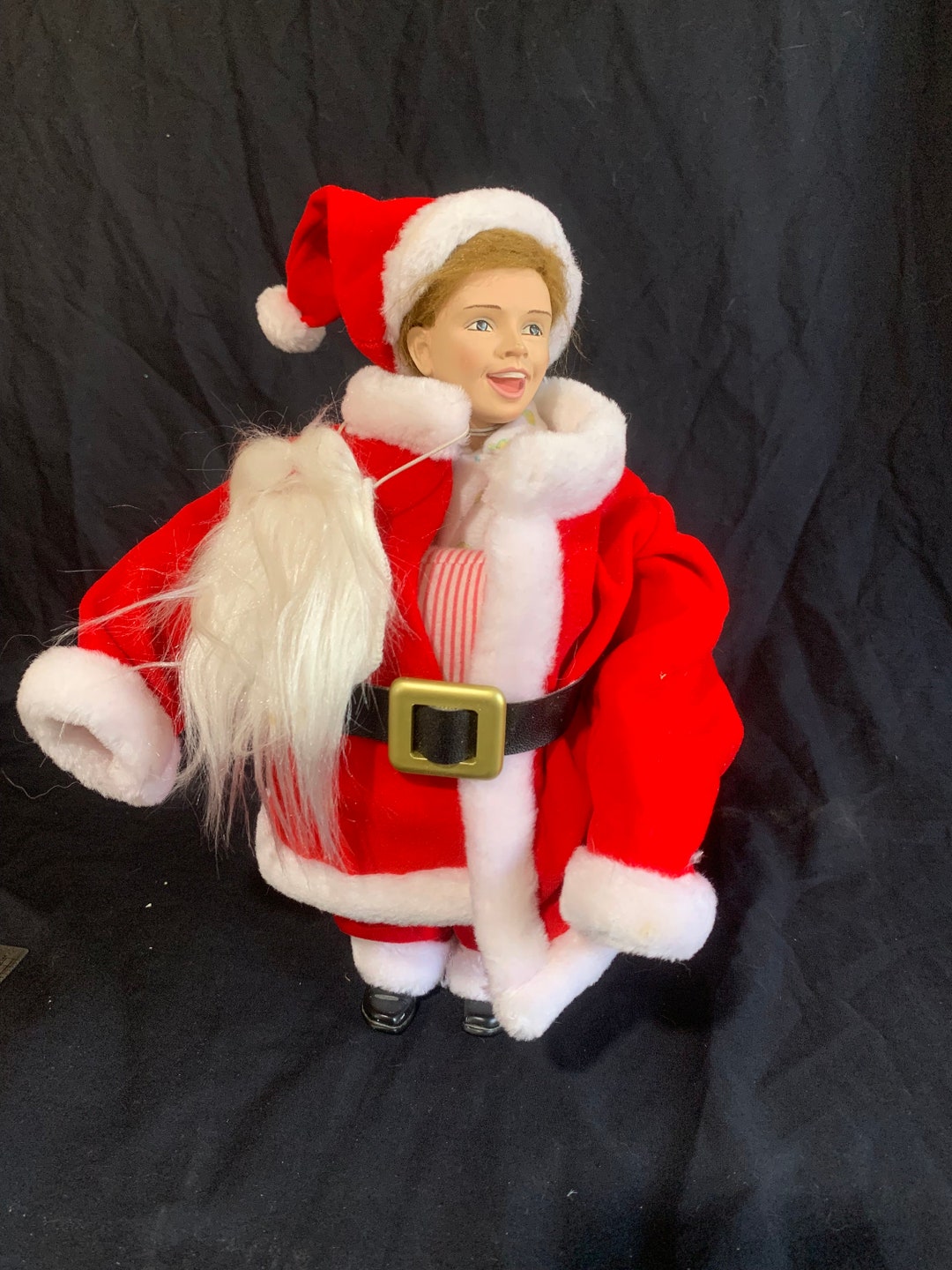 Vintage Norman Rockwell Doll - Scotty Plays Santa - Collector Series ...