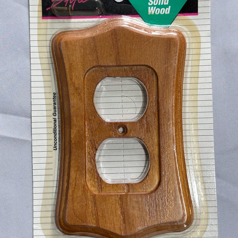 Vintage Outlet Cover - Etsy