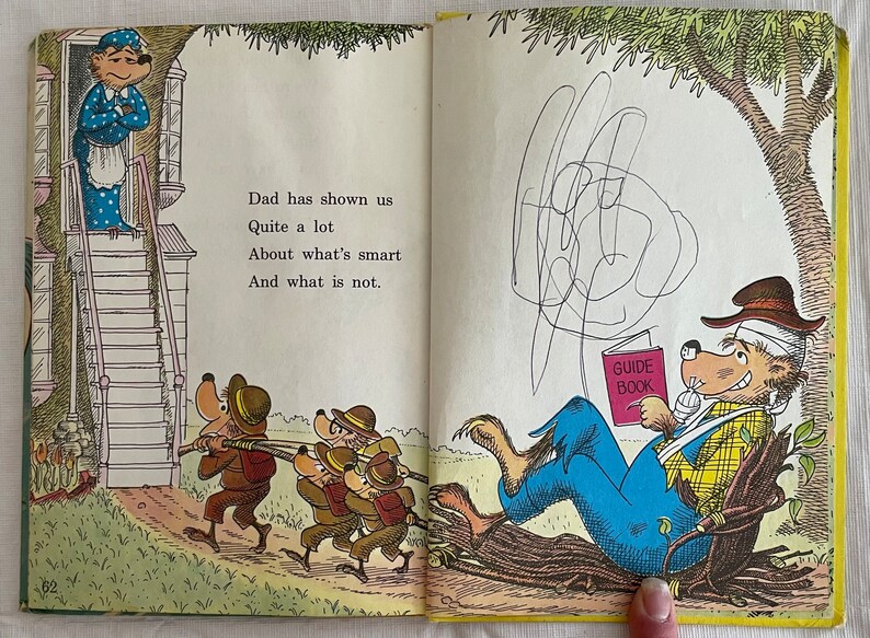 The Bear Scouts by Stan and Jan Berenstain a 1967 Dr Seuss - Etsy