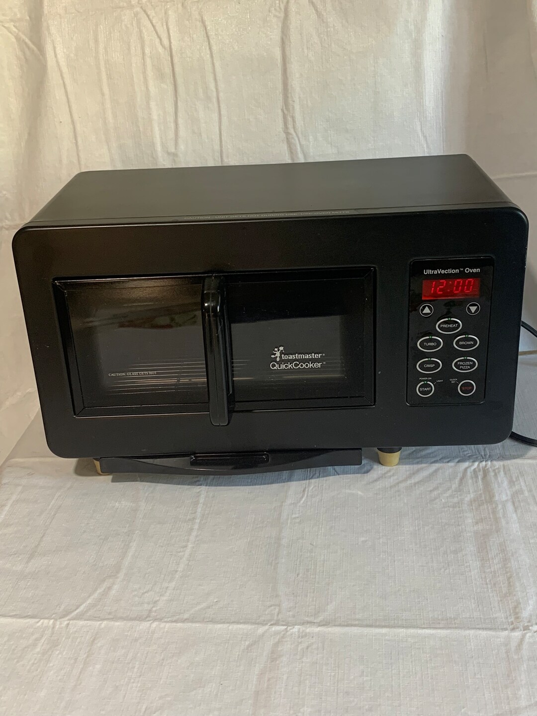Toastmaster Quickcooker Ultravection TUV48E Convection Oven Black ...