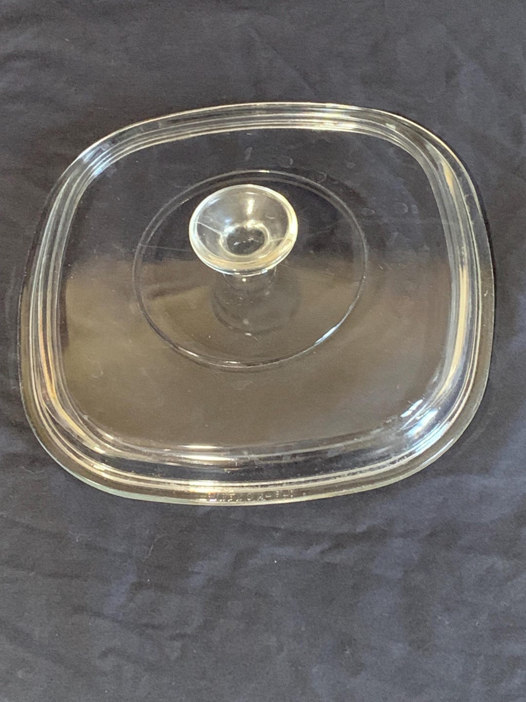 Vintage Pyrex Replacement Clear Square Glass Lid A-9-C - Etsy