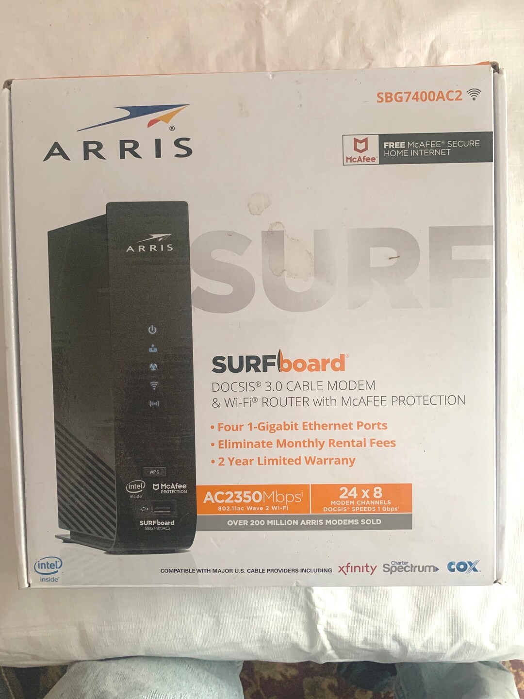 Arris Surf 3.0 Cable Modem and Wifi Router. New in Box. Never Used. - Etsy