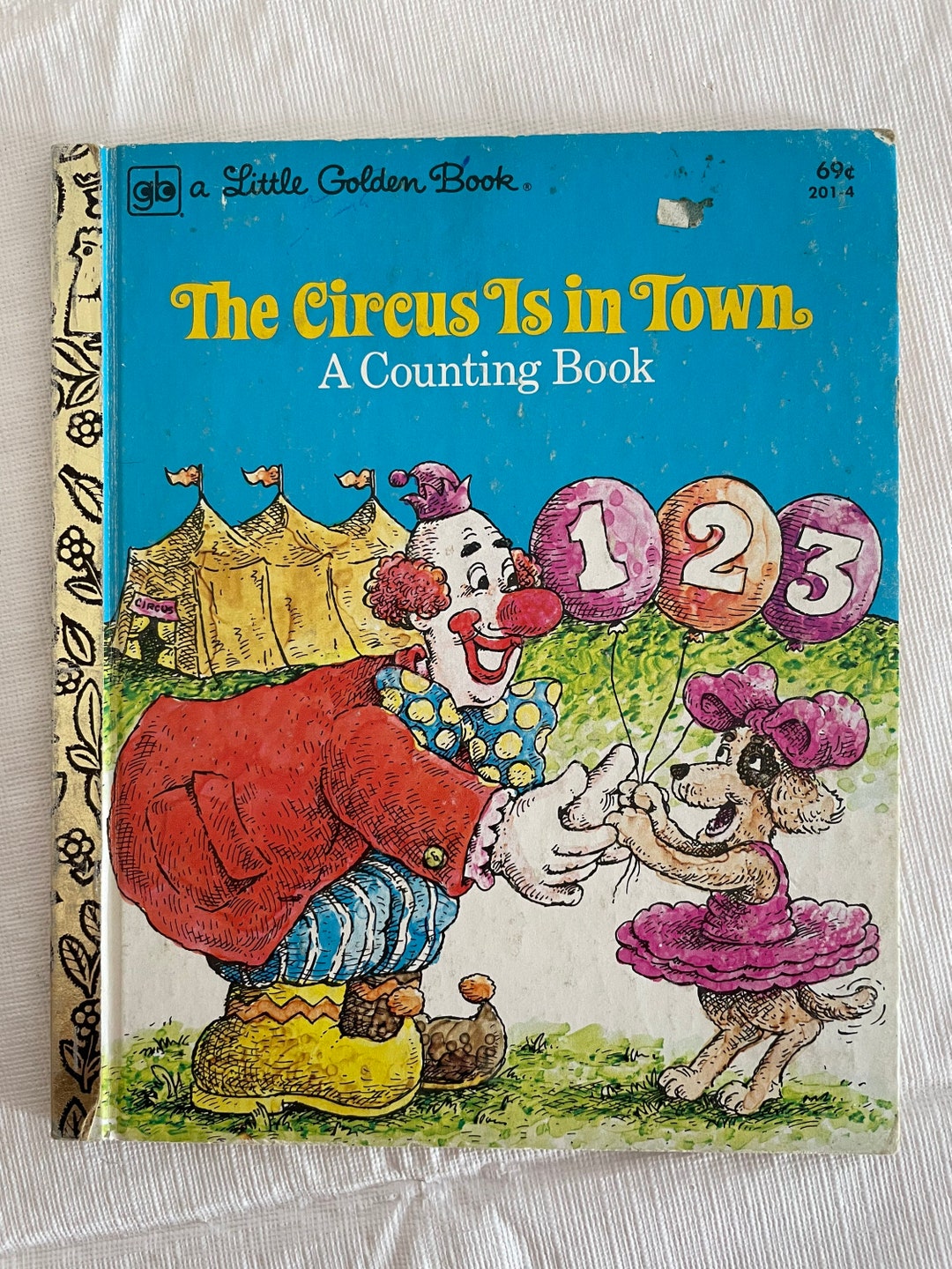 The Circus is in Town: a Counting Book a Little Golden Book 1979 - Etsy