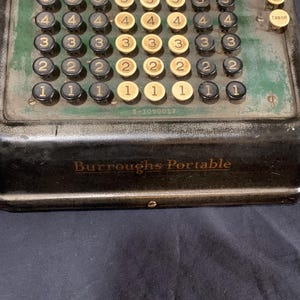 Antique 1920’s Burroughs Adding Accounting Machine. - Etsy