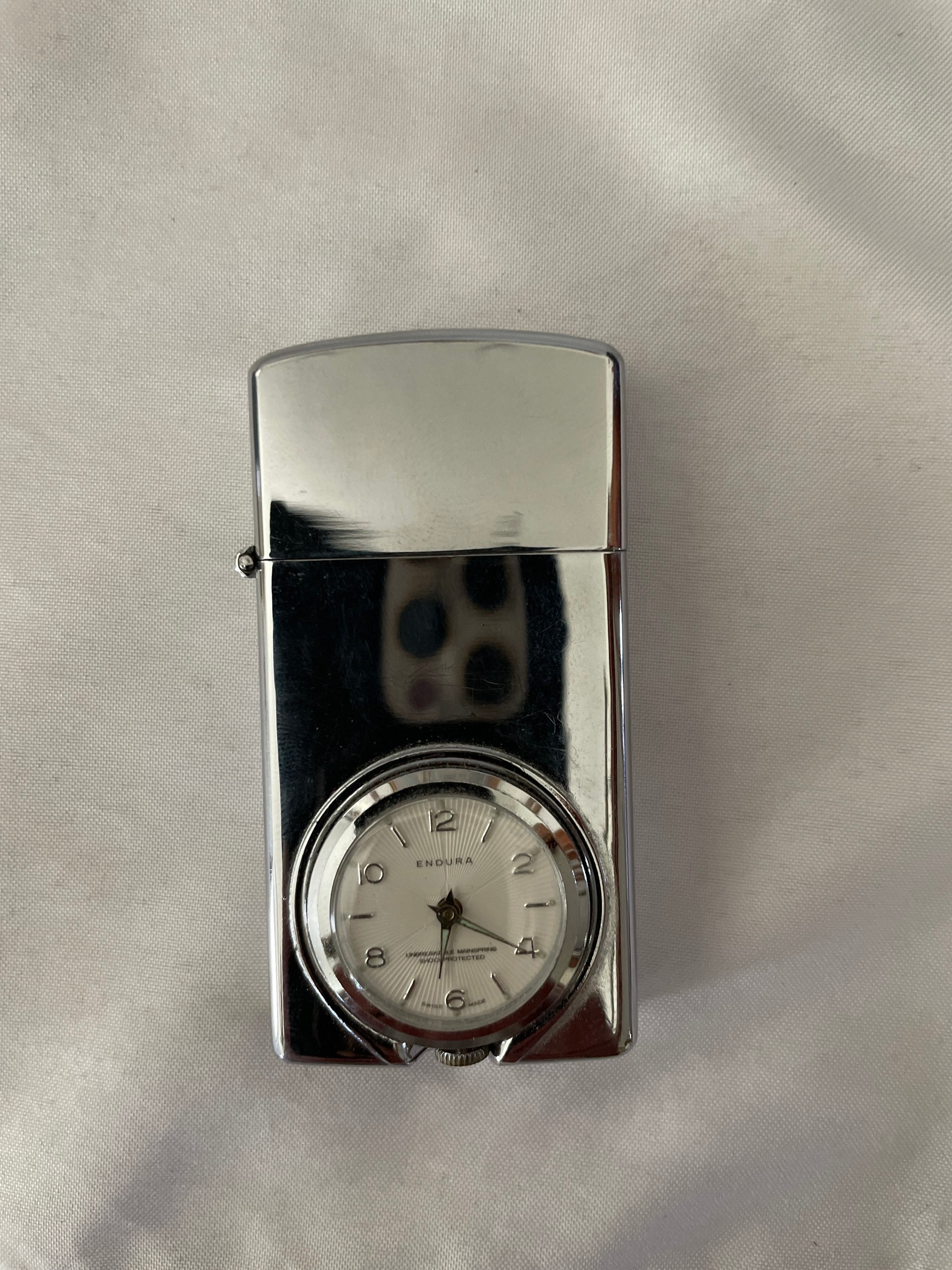 Enduralite 1950s Lighter & Watch - Etsy