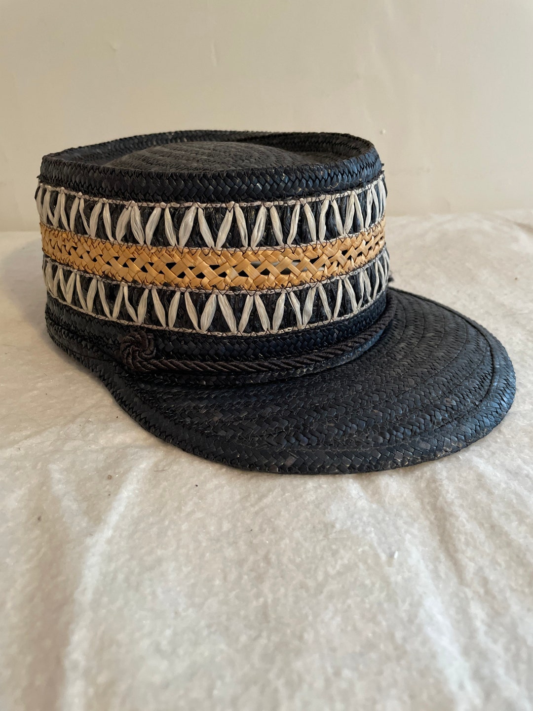 Italian Straw Hat - Etsy