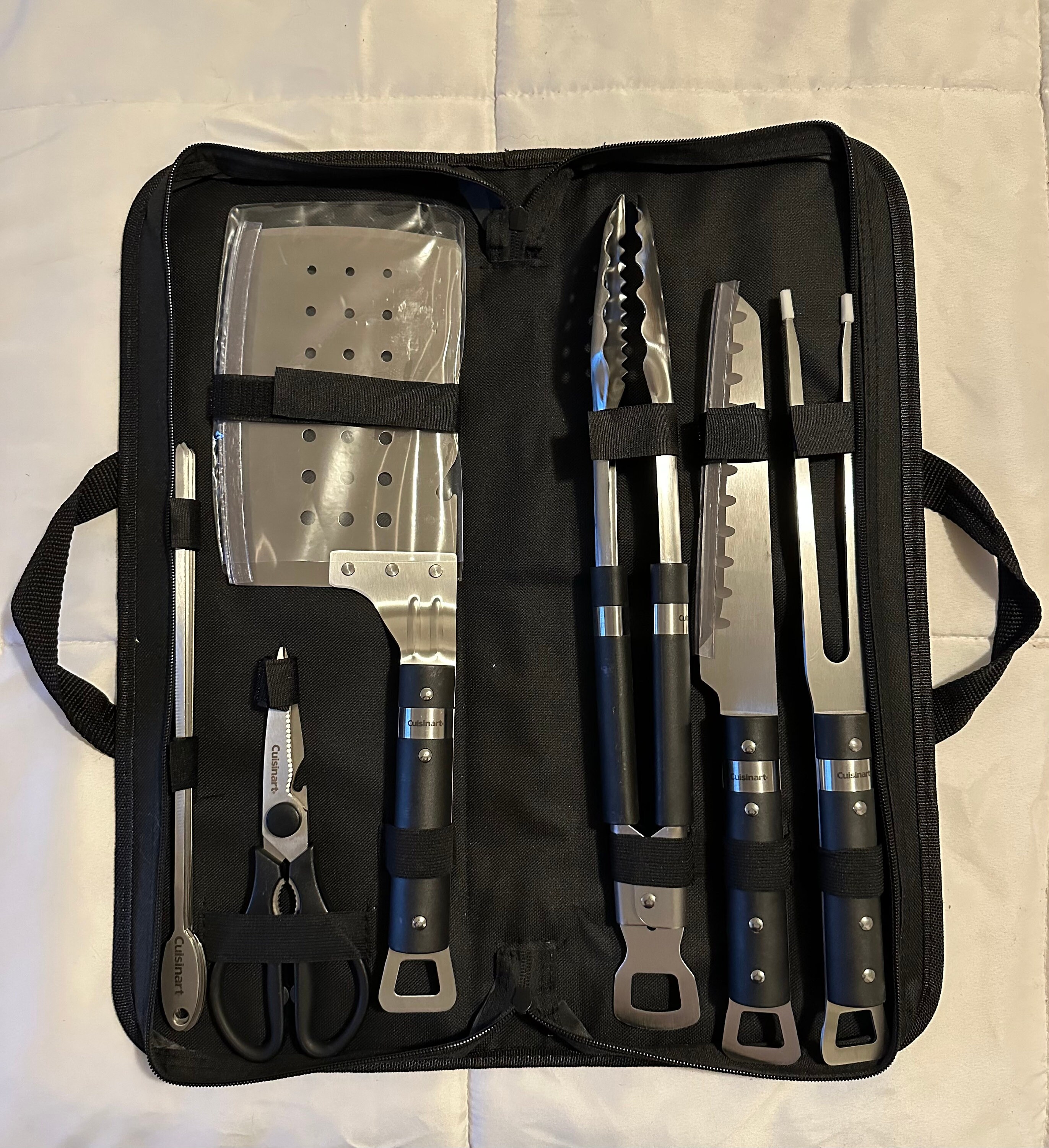 Cuisinart 10 Piece Grill Set With Case New - Etsy