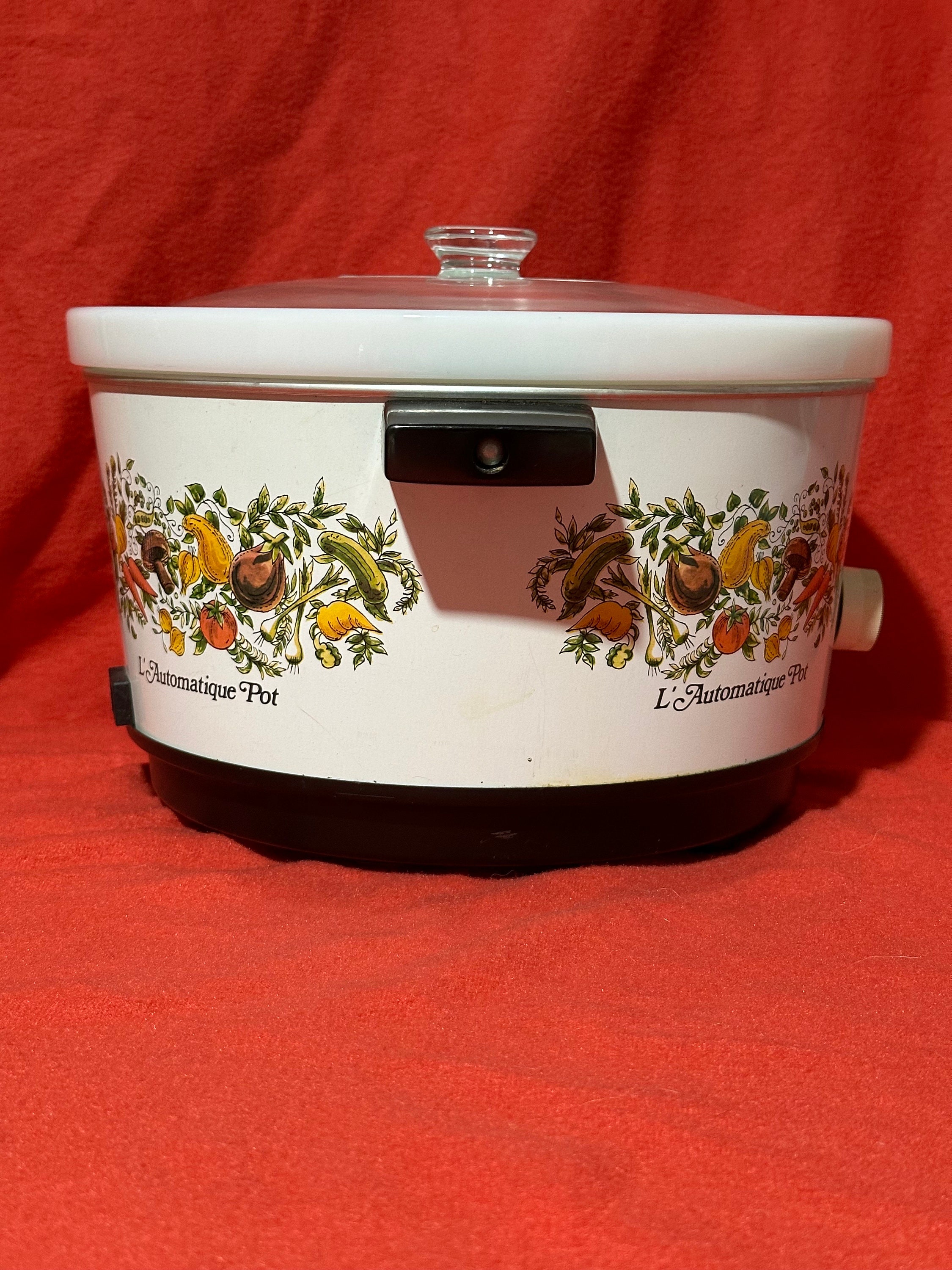 Very RARE Vintage 1970s Spice of Life L'automatique 5 Qt Sim-r-pot W ...