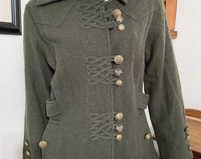 Vintage Carson Women's Wool Coat - Size M - Etsy