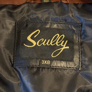Scully Men's Leather Bomber Jacket Size 3XB - Etsy