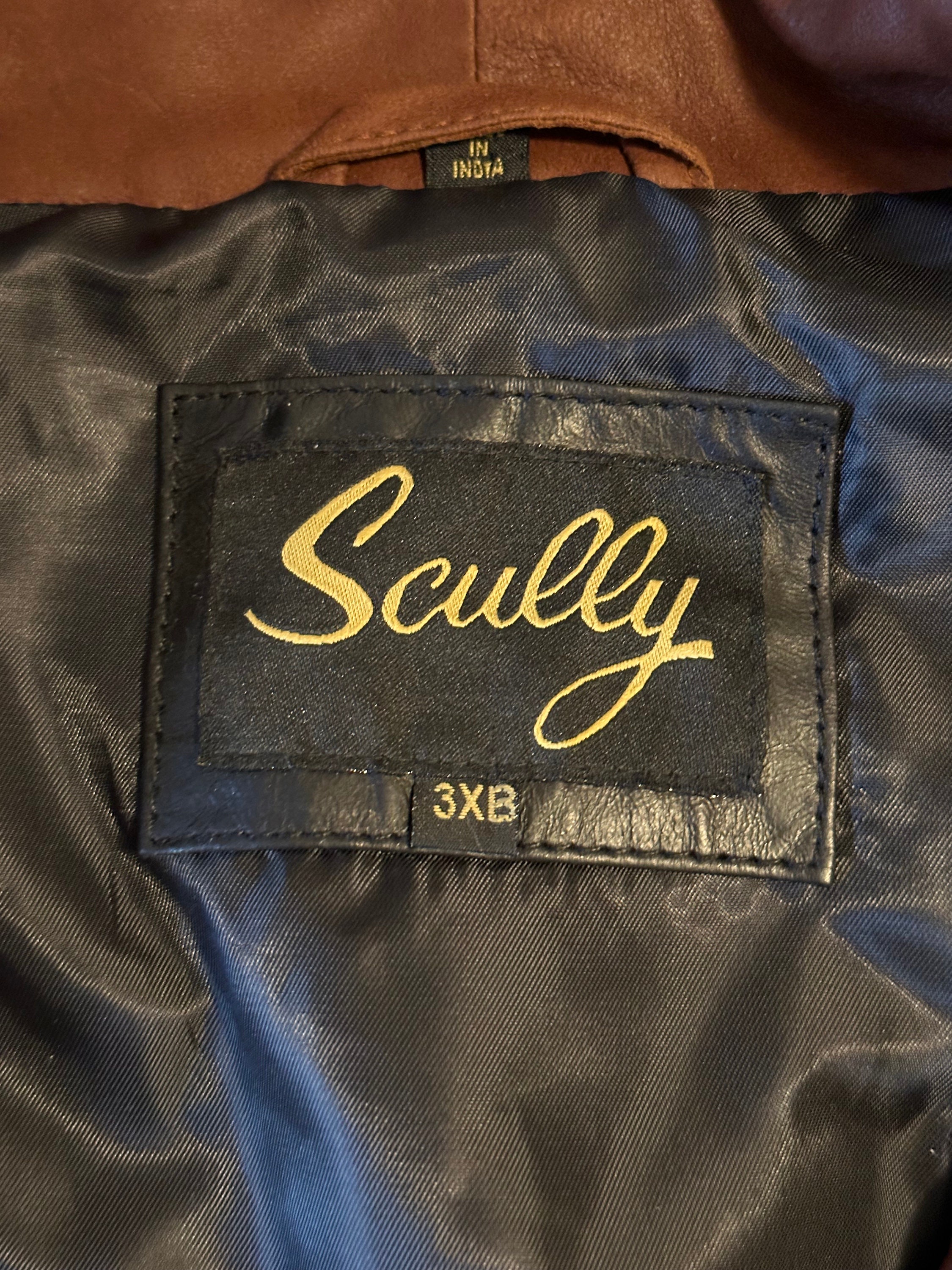 Scully Men's Leather Bomber Jacket Size 3XB - Etsy