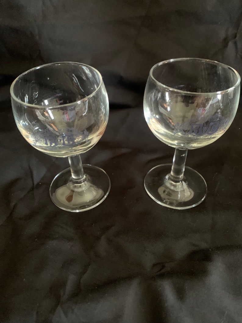 Vintage B&G (barton and Guestier) Fondee En 1755 Brandy Wine Stemmed ...