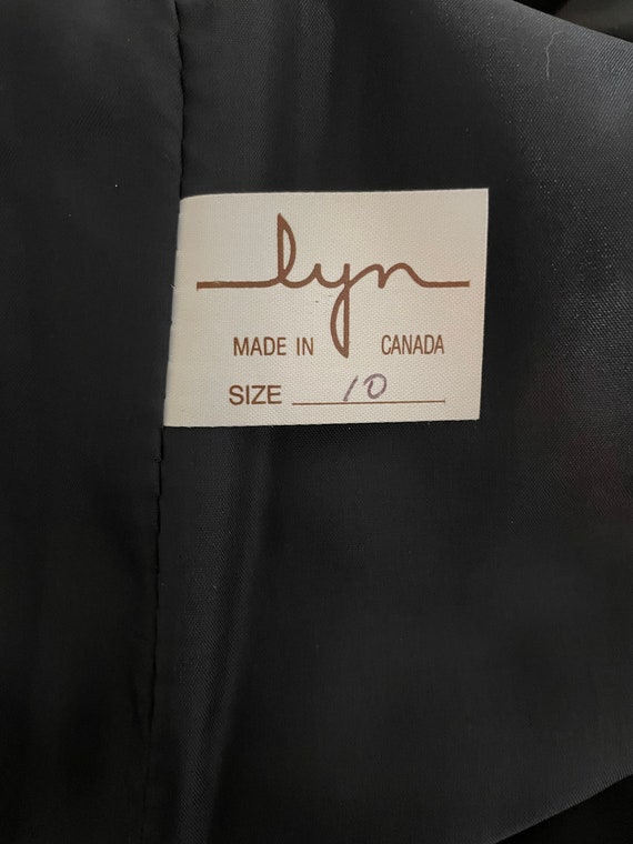 Vintage Sibylle Lyn Black Suede Coat - Gem