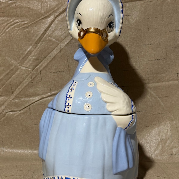 Goose Cookie Jar - Etsy