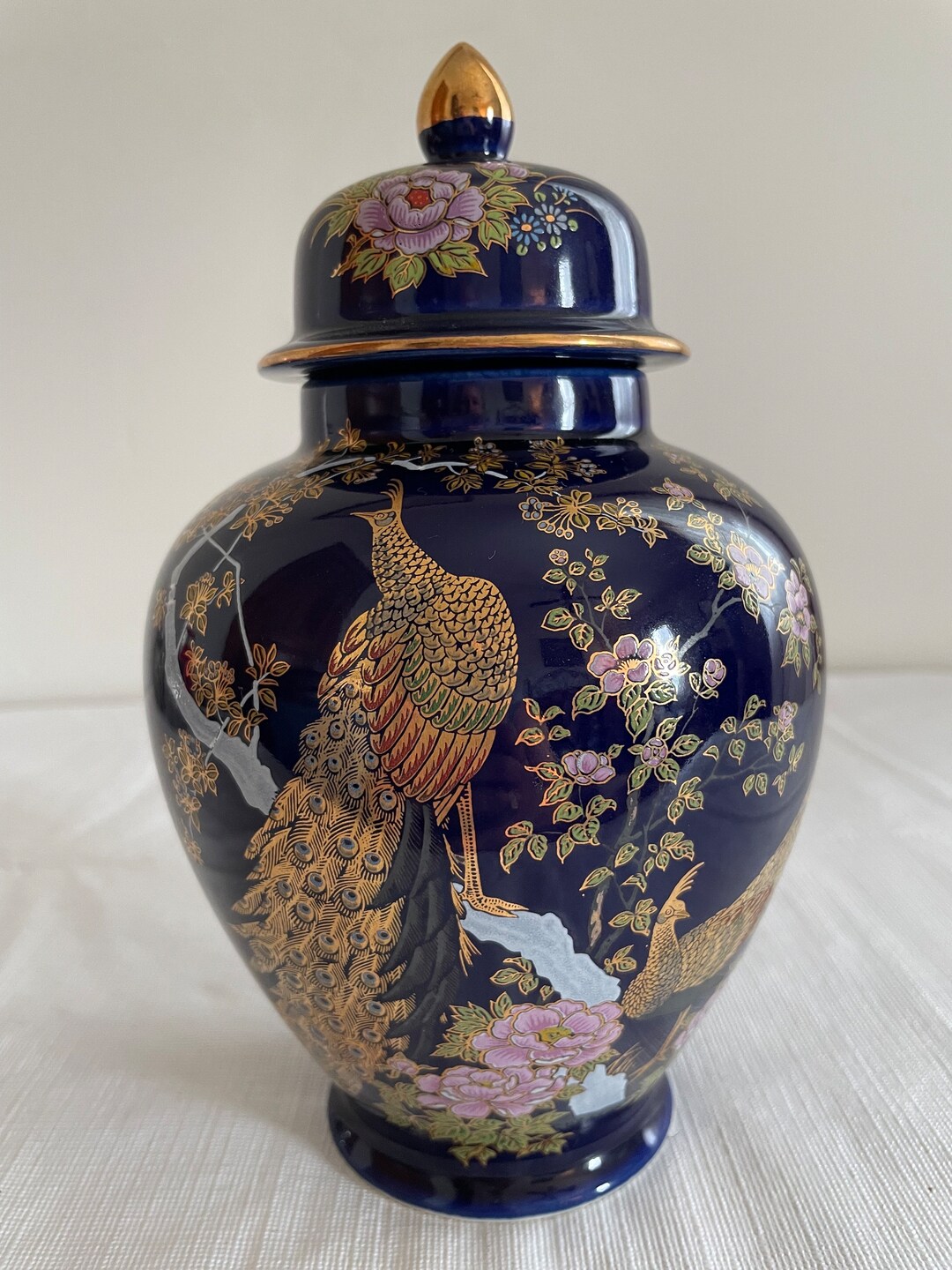 1960s Japanese Ginger Jar With Lid - Etsy