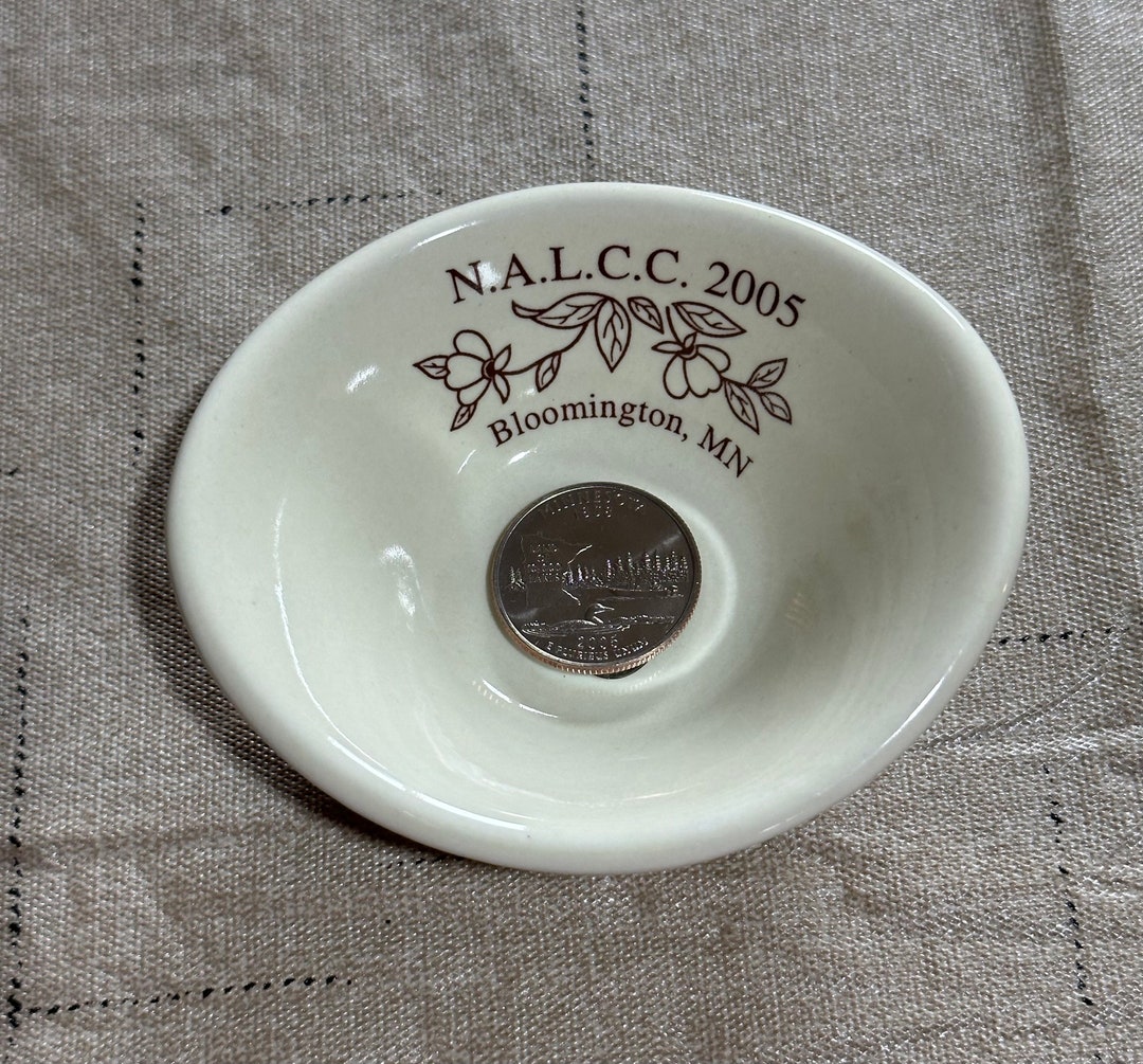 Jewel Tea Hall China 2005 NALCC Autumn Leaf Jelly Dish Club Piece USA ...