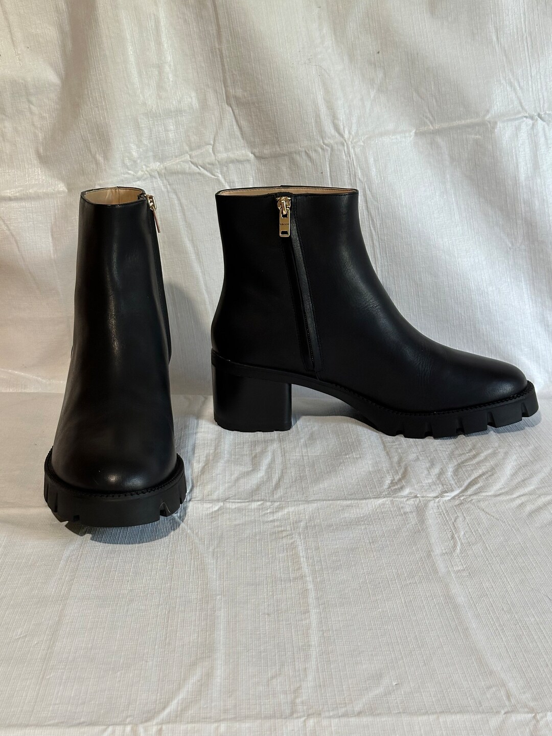 Coach Chrissy Black Leather Ankle Bootie Boots - Size 10B - NWOB - Etsy