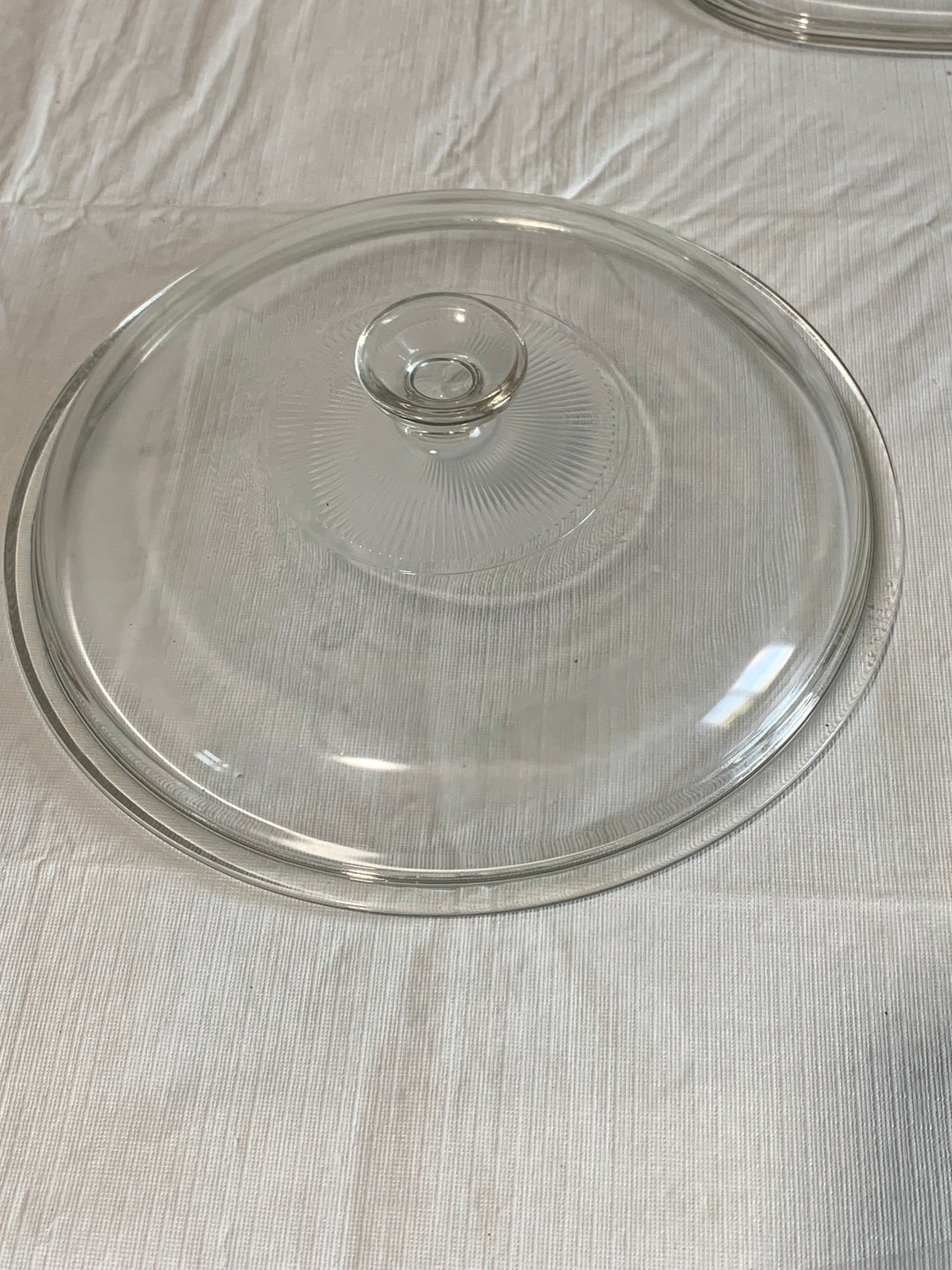 Vintage Pyrex Replacement Clear Round Glass Lid - 36 - Etsy
