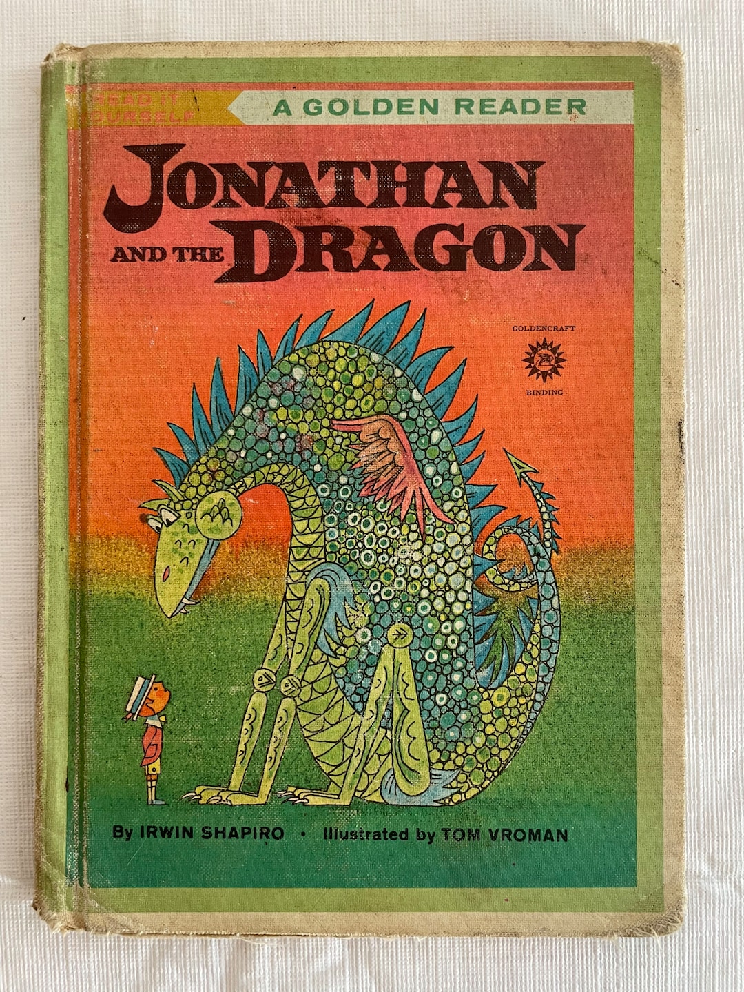 Jonathan and the Dragon A Golden Reader 1962 Hardcover First Edition - Etsy
