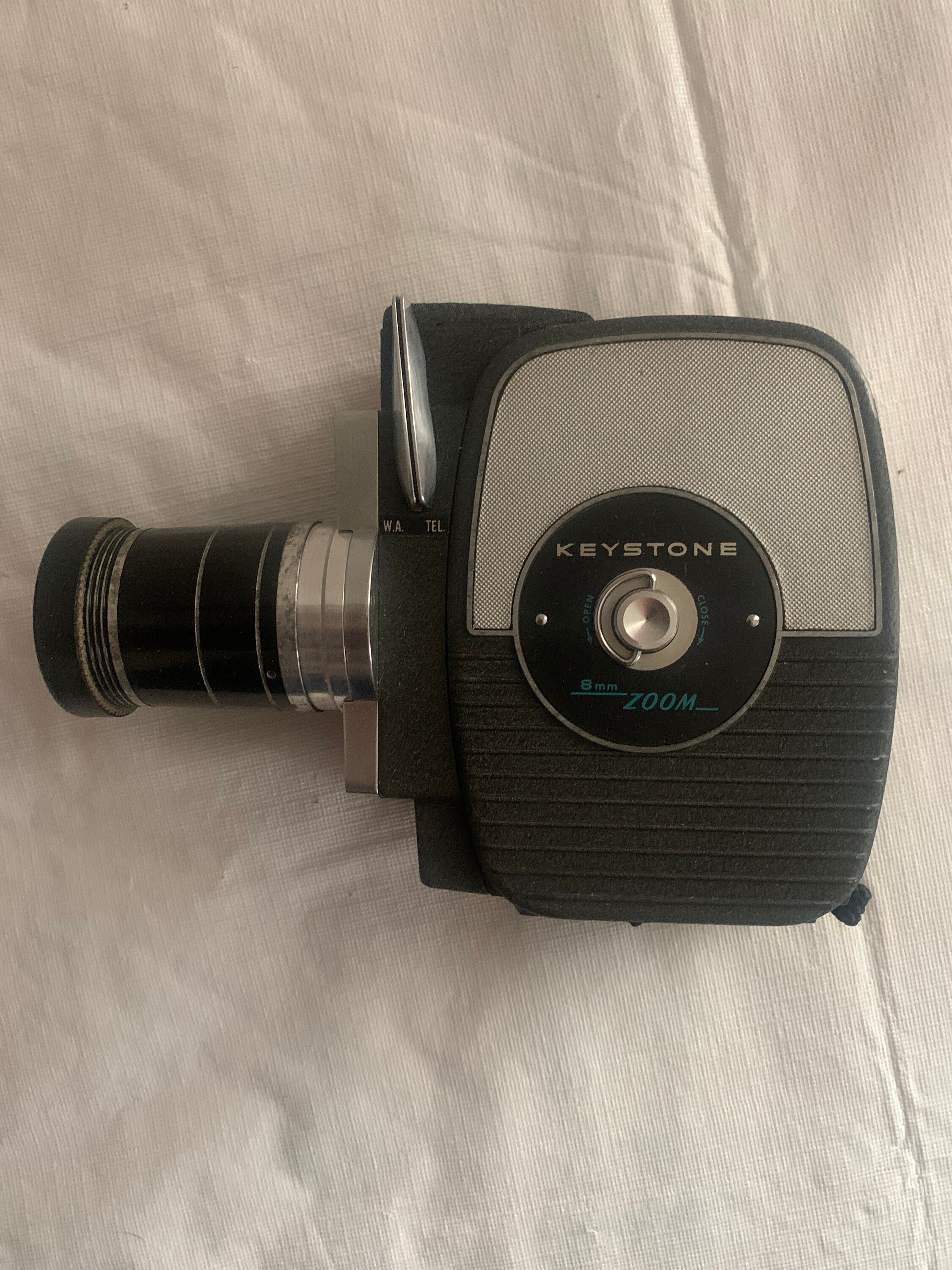 Rare Vintage Keystone Zoom 8mm Movie Camera W/ 2 Film Reels. - Etsy