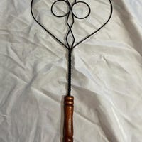 Vintage Wooden Handle Wire Rug Beater - Etsy