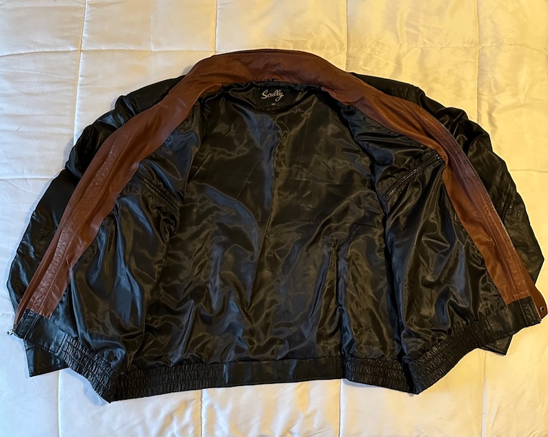 Scully Men's Leather Bomber Jacket Size 3XB - Etsy
