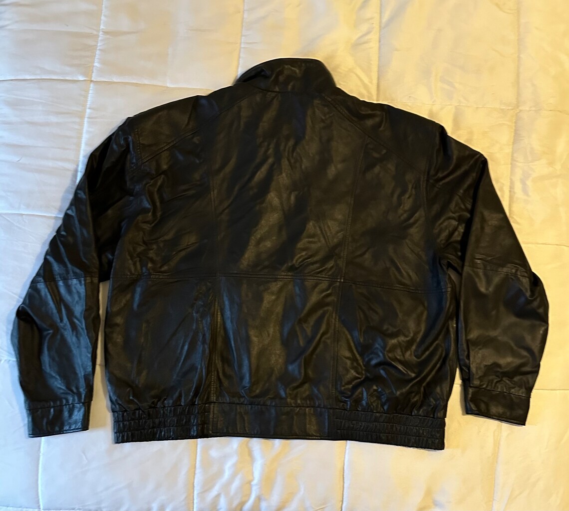 Scully Men's Leather Bomber Jacket Size 3XB - Etsy