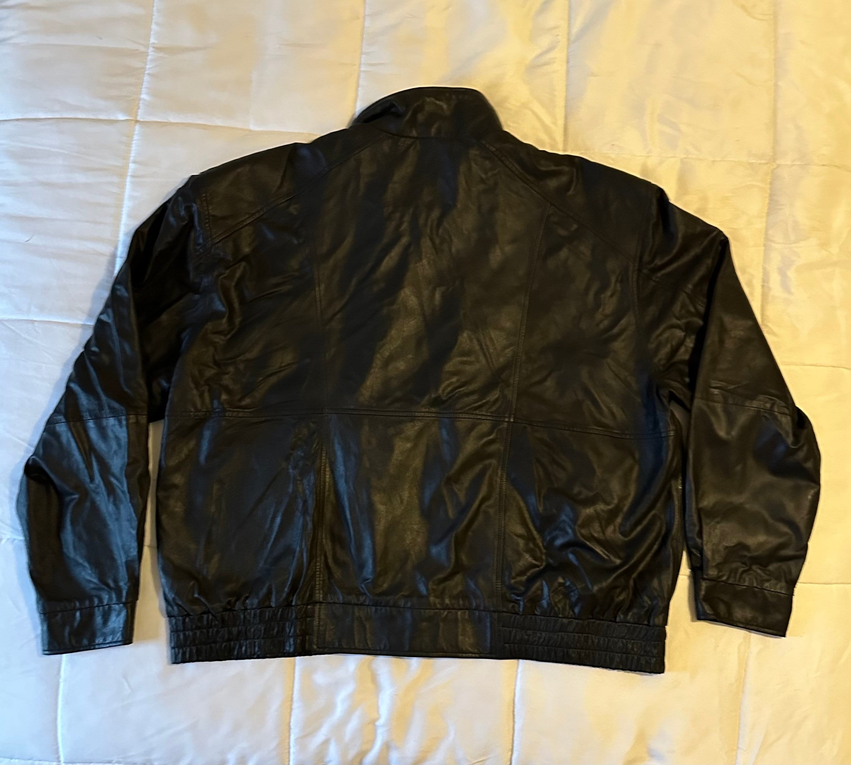 Scully Men's Leather Bomber Jacket Size 3XB - Etsy