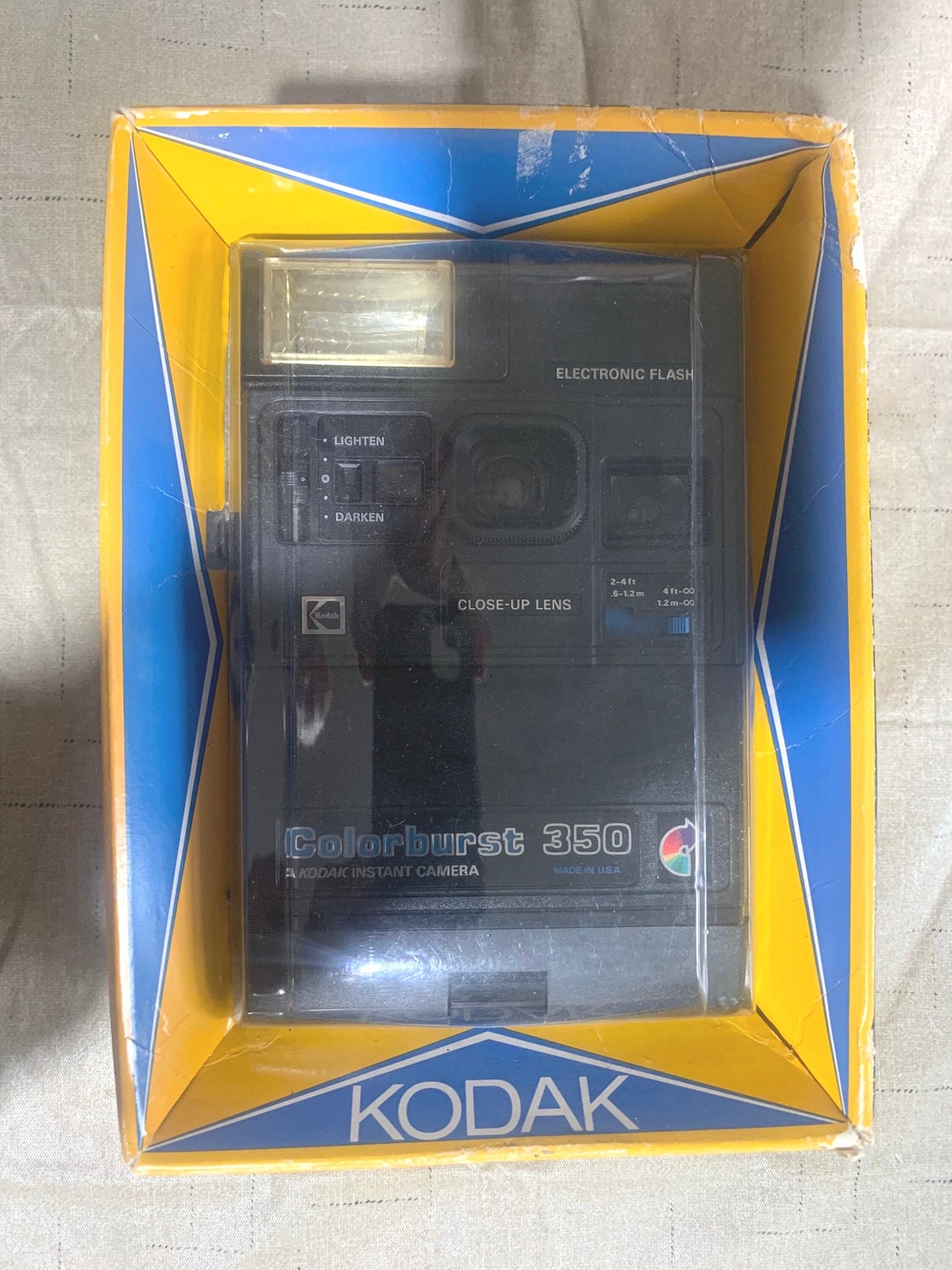 1980’s Kodak Colorburst 350 Instant Camera. New in Box. - Etsy