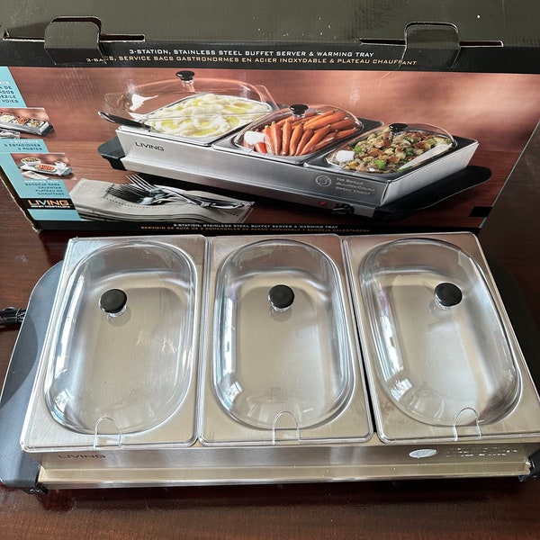 Silver Buffet Server - Etsy