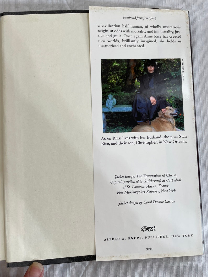 Taltos Lives of the Mayfair Witches by Anne Rice Harcover First Edition ...