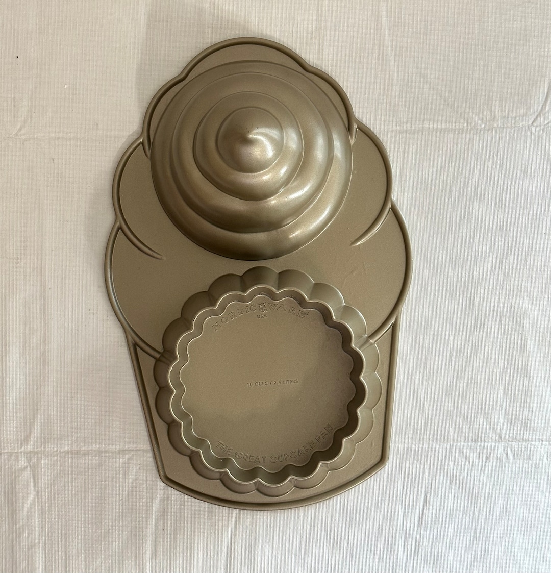 Nordic Ware the Great Cupcake Mold Pan - 10 Cups - Etsy