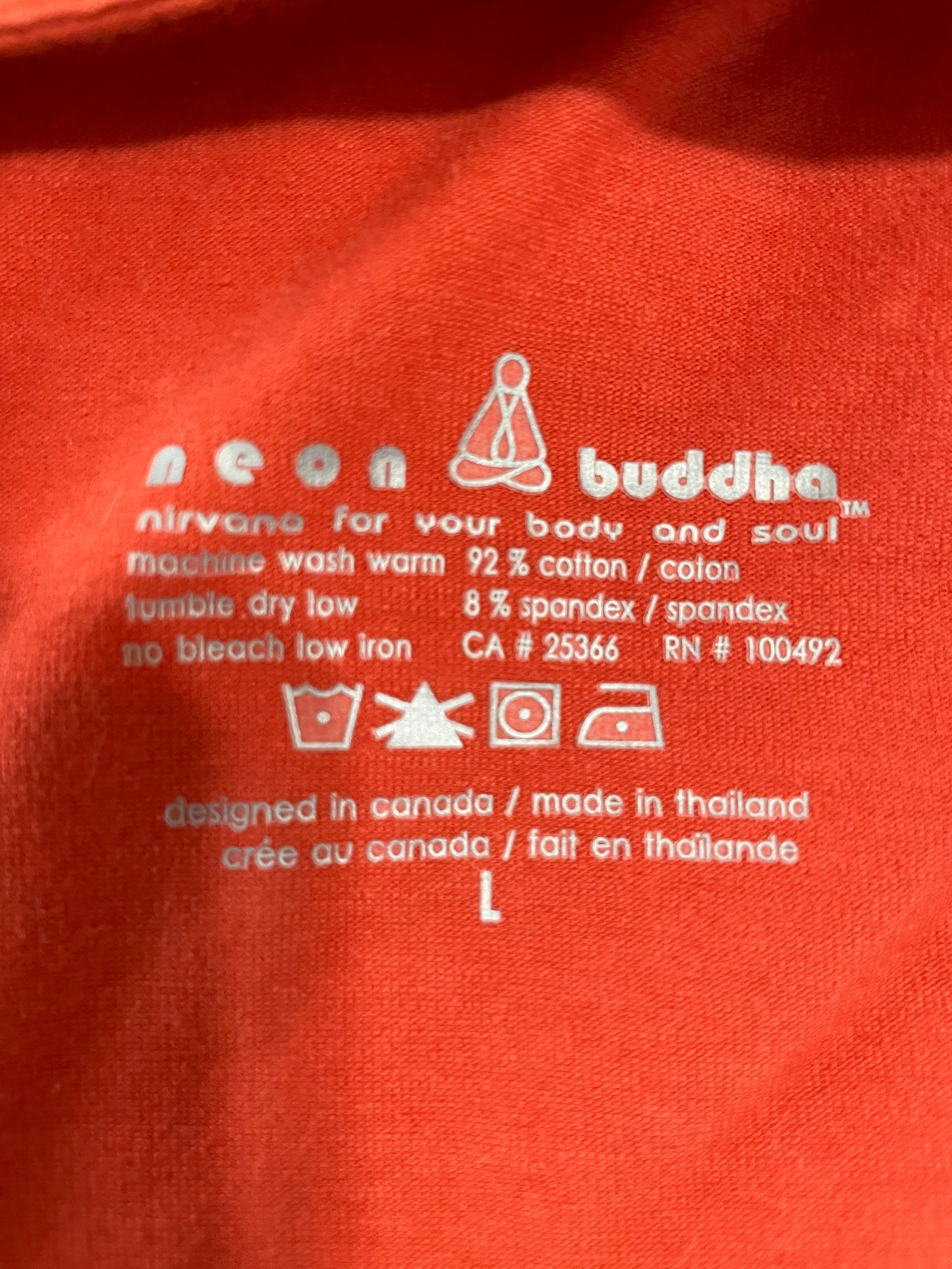 Vintage Neon Buddha Jacket - Size L - Etsy