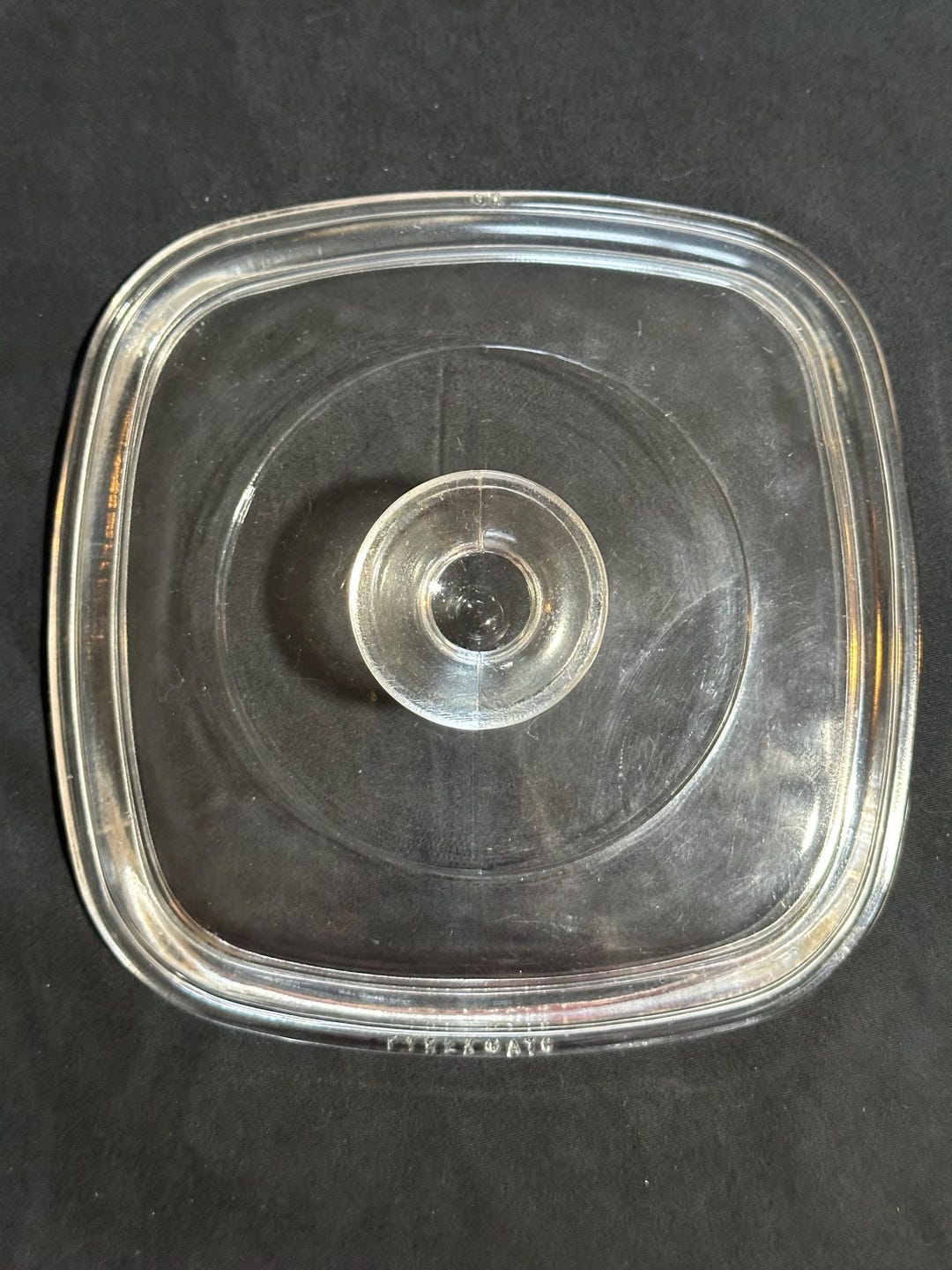 Vintage Pyrex Replacement Clear Square Glass Lid - #A-7-C - Etsy