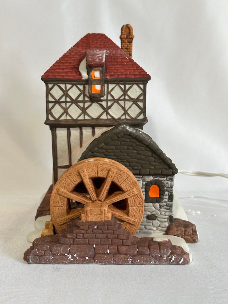 Department 56 blythe Pond Mill House Dickens Village Series 6508-0 Mint ...