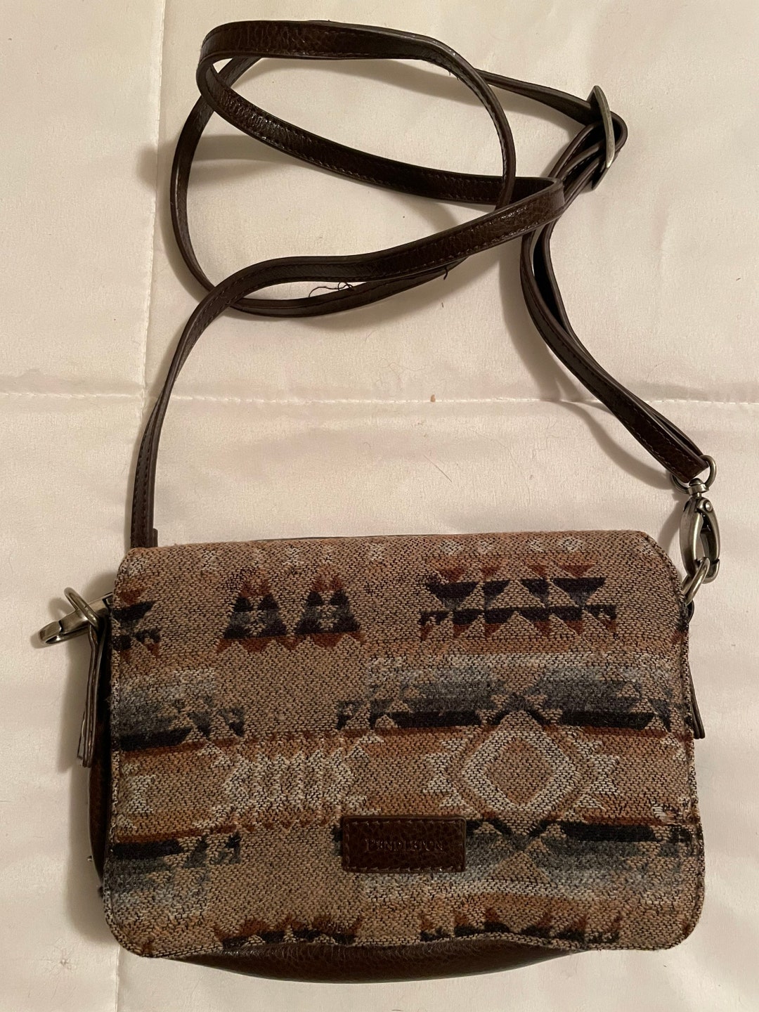 Vintage Pendleton Crossbody Purse/wallet - Gently Used - Etsy