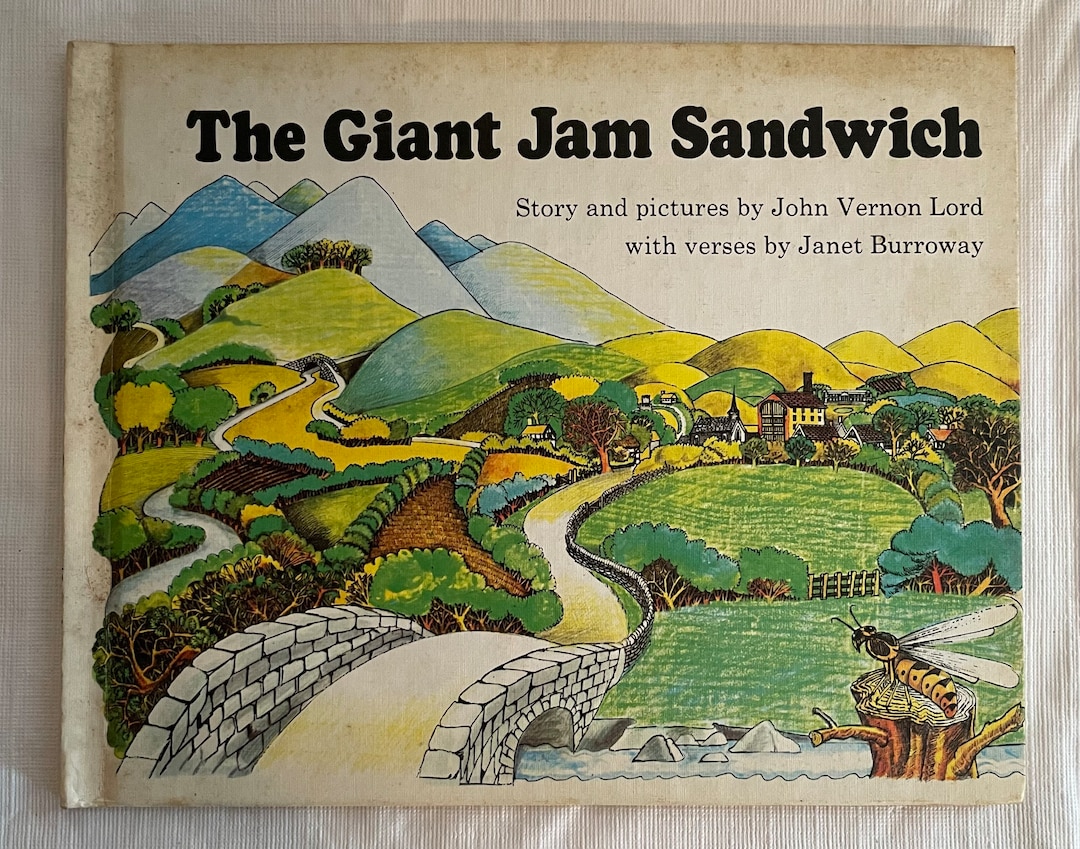 The Giant Jam Sandwich by John Vernon Loyd 1972 Weekly Reader - Etsy