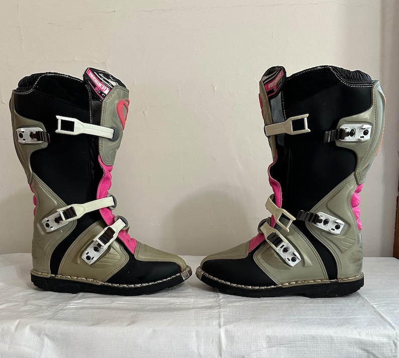 Answer Racing off Road Dirt Bike Riding Motocross Boots Womens Size 10 ...