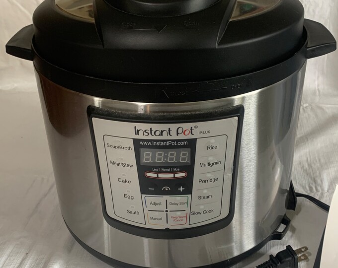 Instant Pot Lux Series 6 Quart 9 in 1 Multi-use Programmable Electric ...