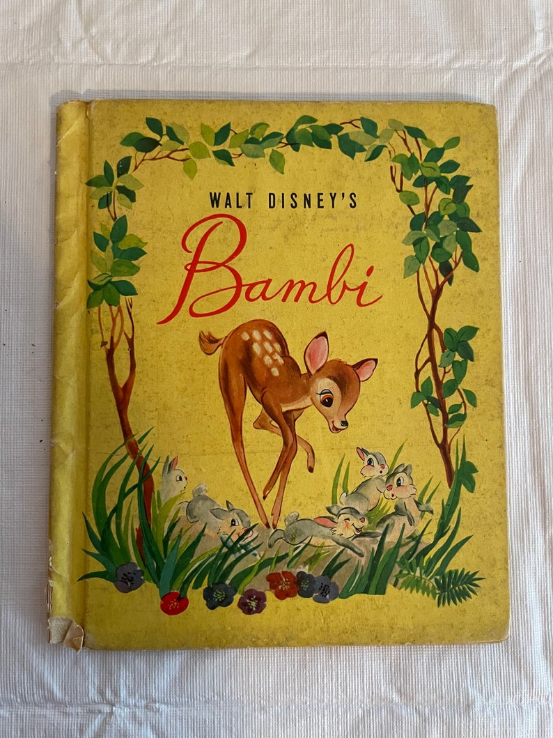 Walt Disneys Bambi 1942 Edition - Etsy
