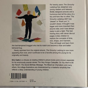 The Grouchy Ladybug by Eric Carle - Etsy