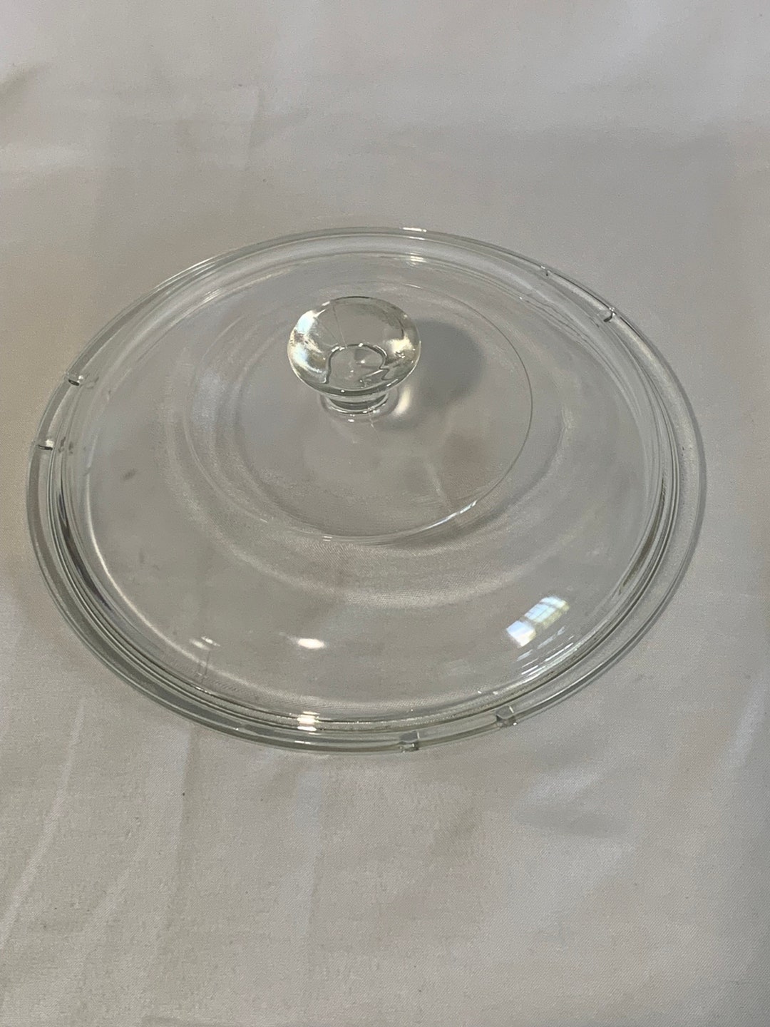 Vintage Pyrex Replacement Clear Round Glass Lid - Fits 6.75” Round ...