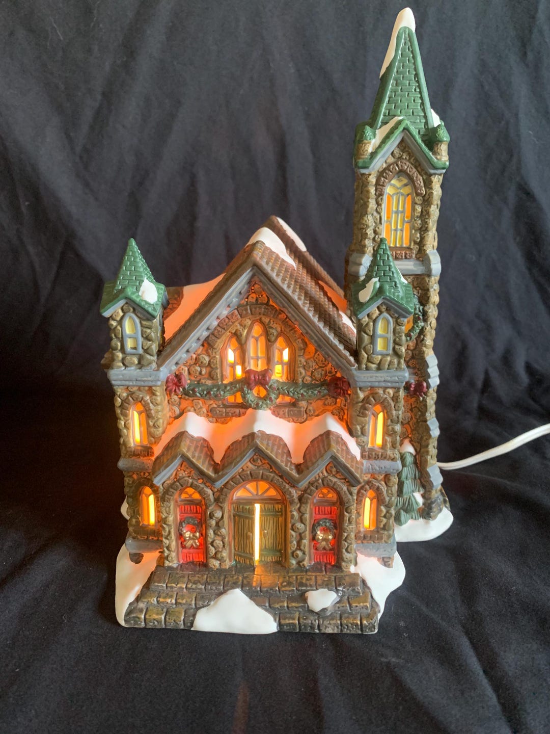 Vintage 2002 Santa’s Workbench Collection Victorian Series “stoneybrook ...