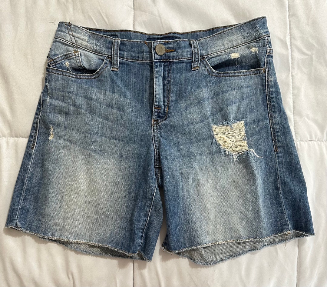 Rock & Republic Bumper Shoot Star Studded Back Pocket Denim Shorts ...