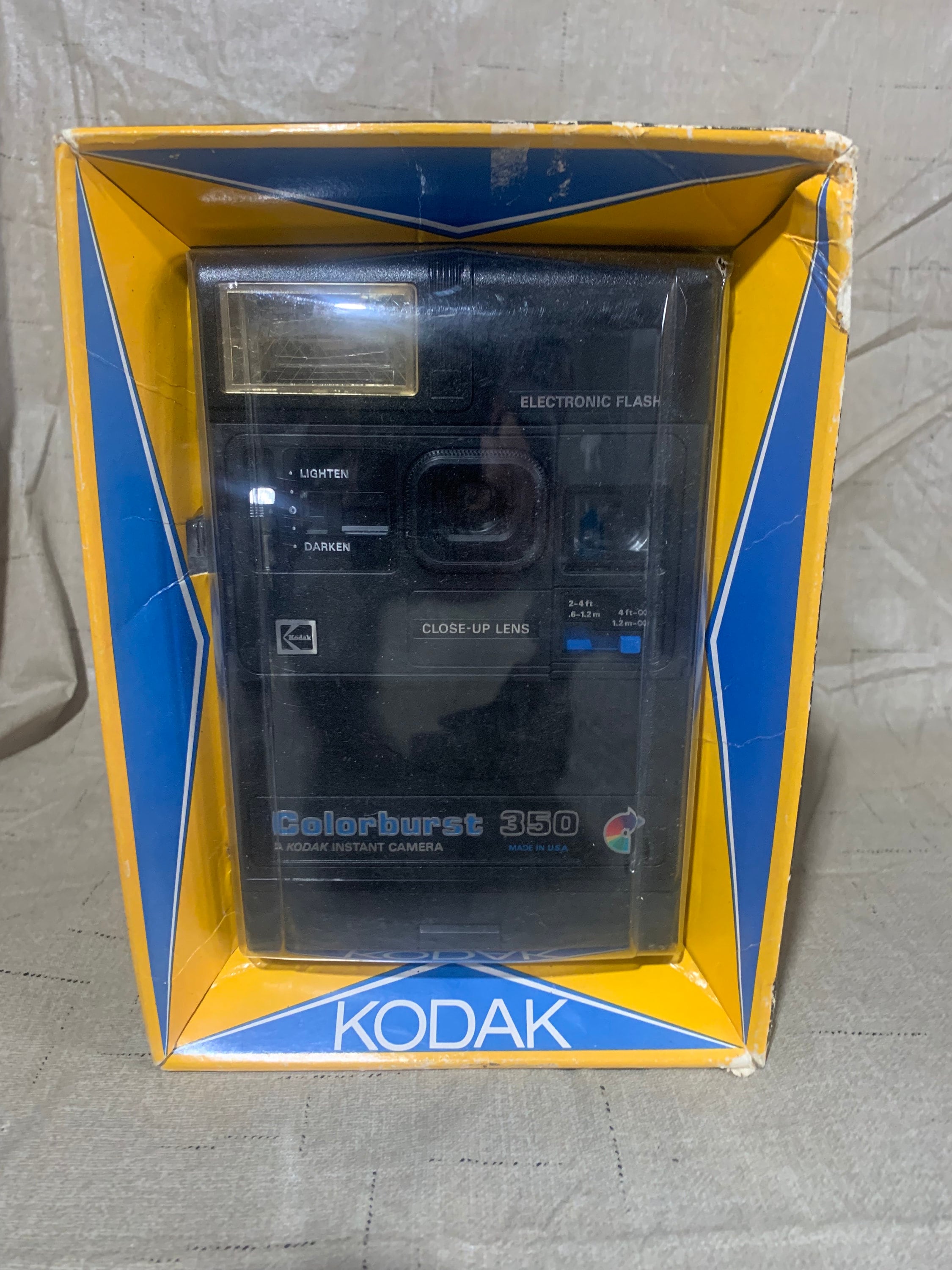 1980’s Kodak Colorburst 350 Instant Camera. New in Box. - Etsy