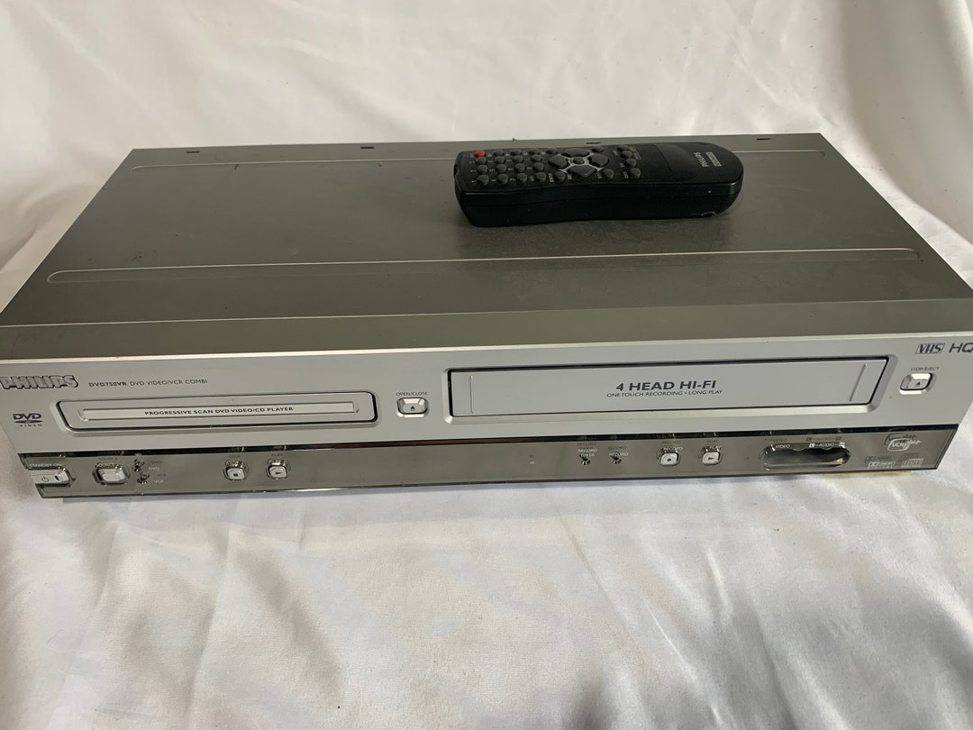 Phillips DVD750VR Dvd/vhs Player Combination DVD/VHS Player With Remote ...