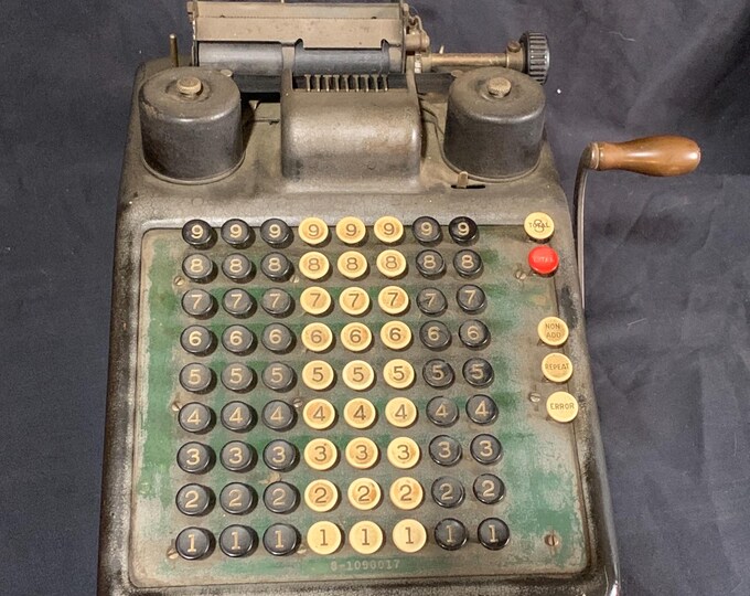 Antique 1920’s Burroughs Adding Accounting Machine. - Etsy