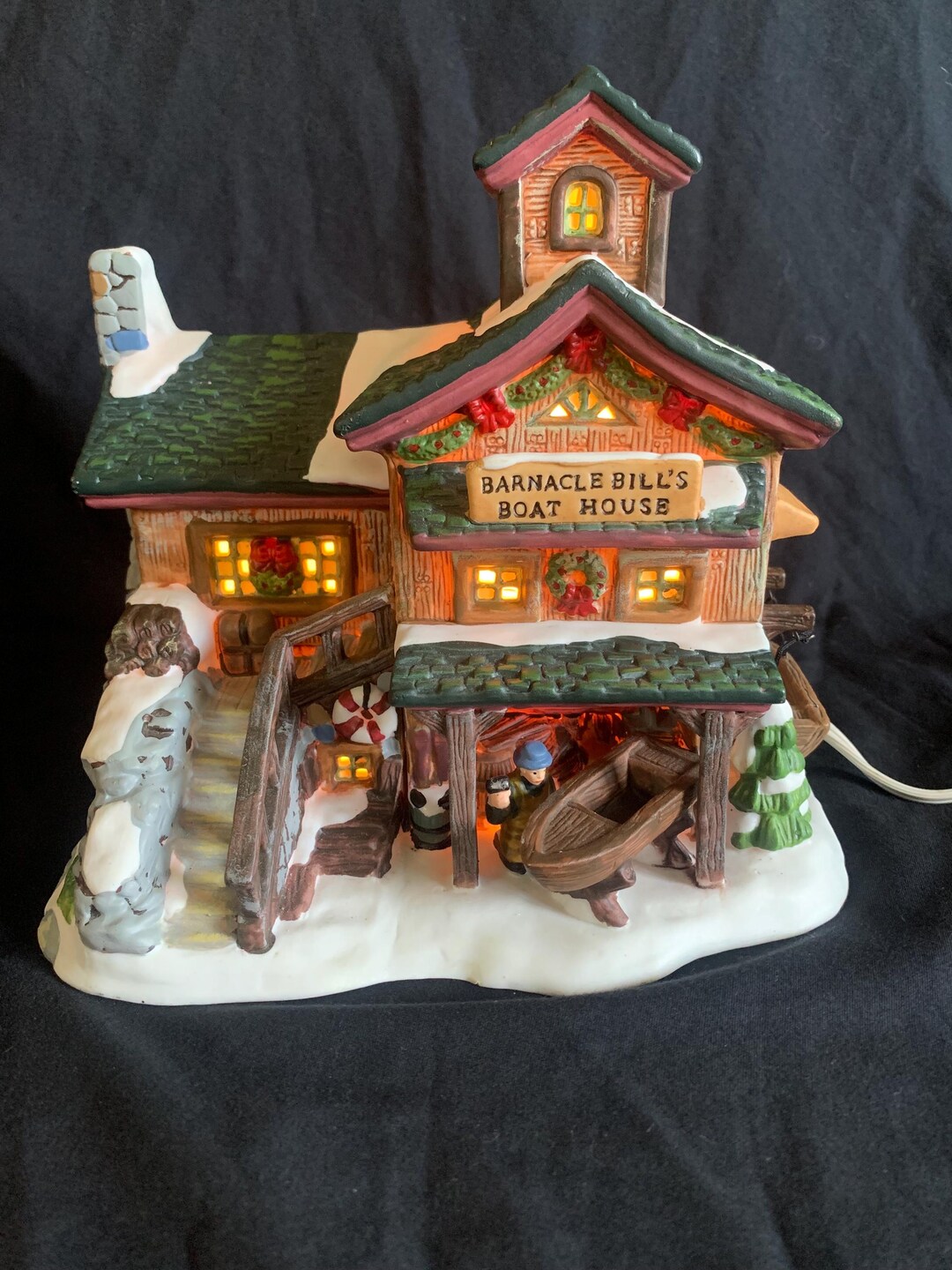 Vintage 2002 Santas Workbench Collection Towne Series barnacle Bills ...