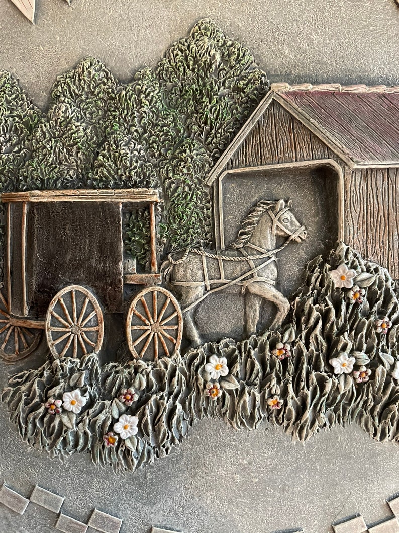 Horse & Buggy Welcome Sign - Etsy
